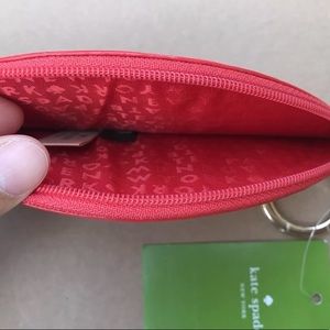 kate spade | Bags | Kate Spade Chili Pepper Coin Purse Key Fob | Poshmark